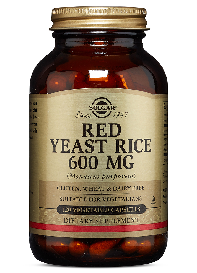 Solgar Red Yeast Rice Vegetable Capsules 60 Vegetable Capsules ...